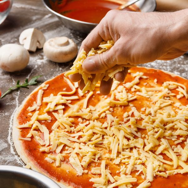 Pre-Pizza Tomate Mozzarella Parmesano 180 g - JurasicPan
